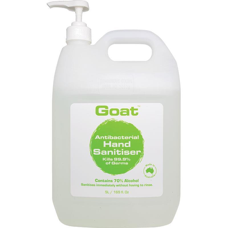 Buy Goat Antibacterial Hand Sanitiser 5 Litre online at Chemist Warehouse