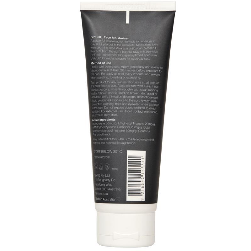 Buy Natio for Men SPF 50+ Face Moisturiser 100g online at Chemist Warehouse