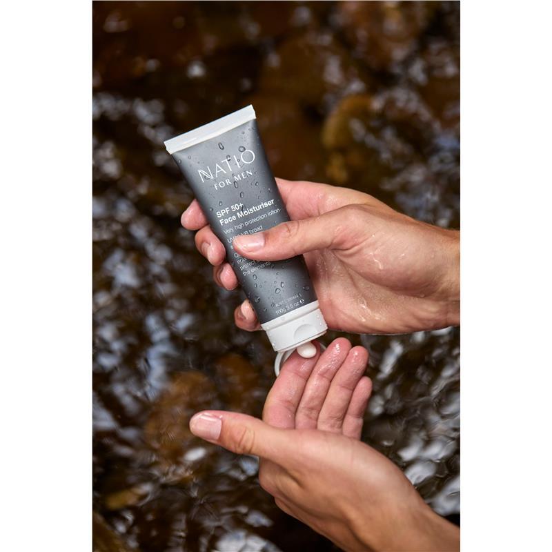 Buy Natio for Men SPF 50+ Face Moisturiser 100g online at Chemist Warehouse