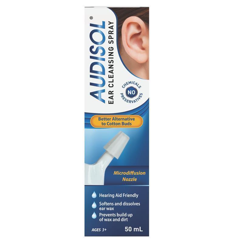 Buy Audisol Ear Cleansing Spray 50ml online at Chemist Warehouse