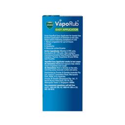 Buy Vicks VapoRub Easy Applicator Vaporising Ointment 35g online at ...