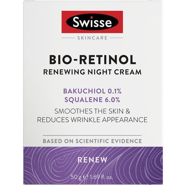 Buy Swisse Skincare Bio Retinol Renewing Night Cream 50g online at ...