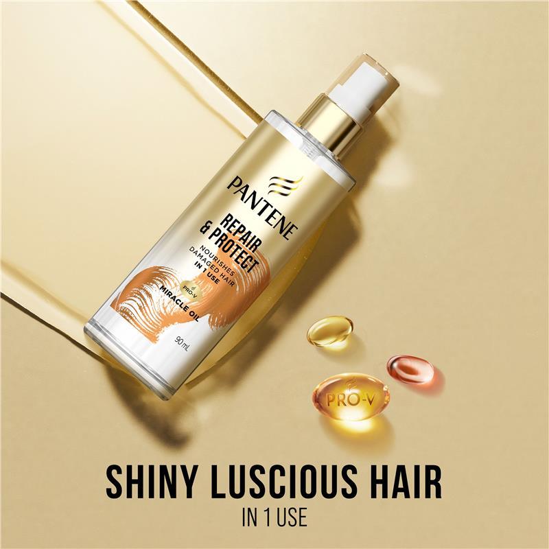 Buy Pantene Pro V Miracle Hair Oil 90ml online at Chemist Warehouse