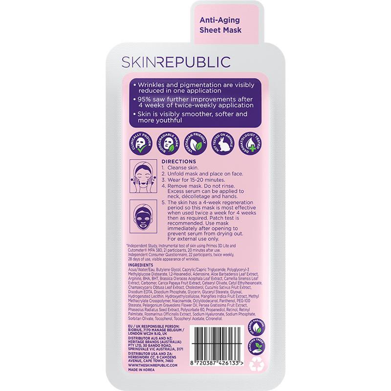 Buy Skin Republic Retinol Infusion Face Mask online at Chemist Warehouse