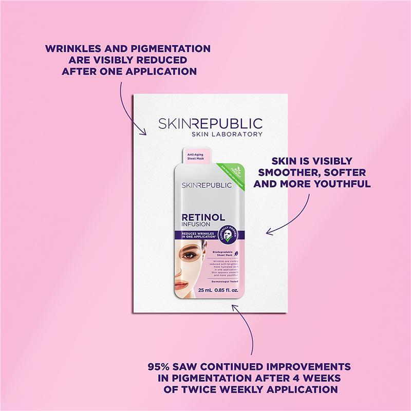 Buy Skin Republic Retinol Infusion Face Mask online at Chemist Warehouse