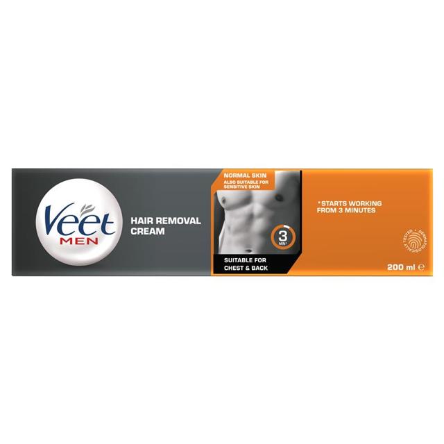 Buy Veet For Men Hair Removal Cream Normal Skin 200ml online at Chemist ...