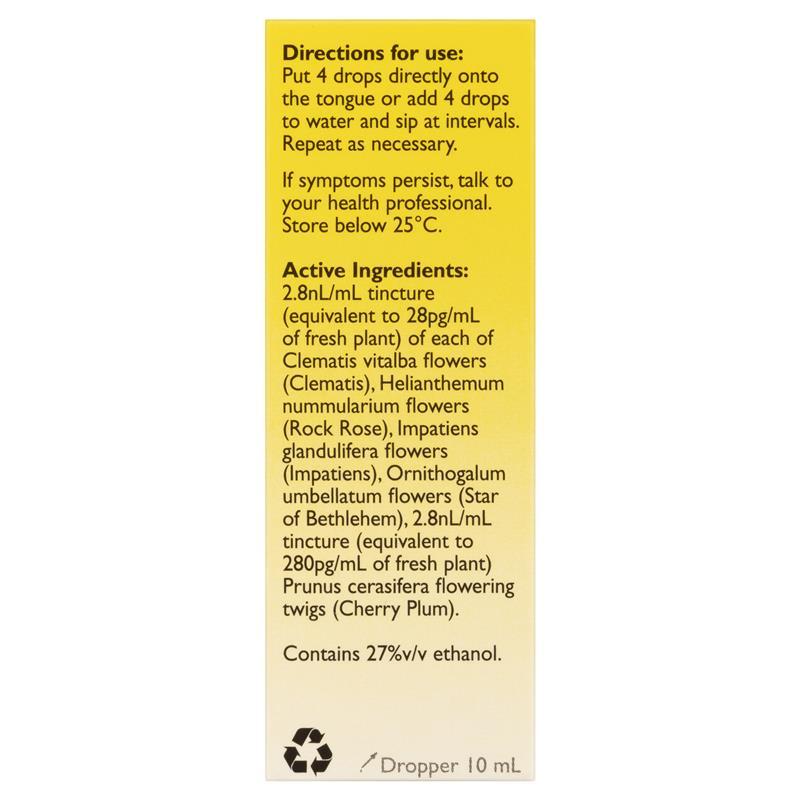Buy Rescue Remedy 10ml Liquid online at Chemist Warehouse