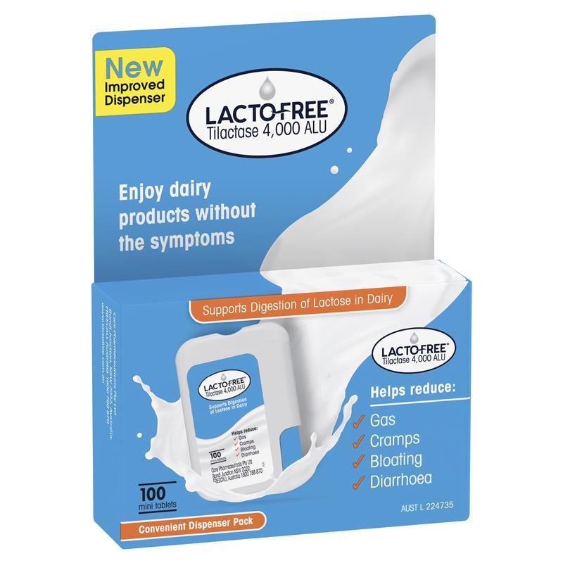 Buy Lacto Free 100 Tablets online at Chemist Warehouse