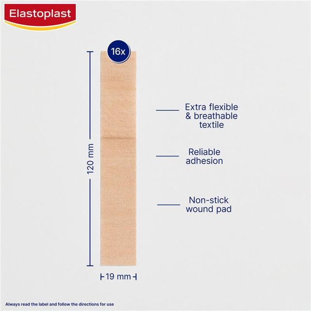 Buy Elastoplast Flexible Fabric Finger Strips 16 Pack online at Chemist ...