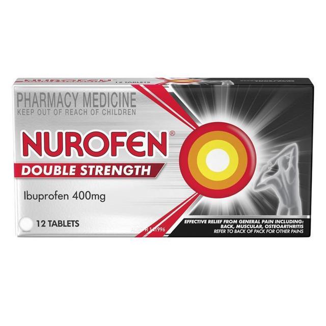 Buy Nurofen Double Strength Pain and Inflammation Relief Tablets 400mg ...