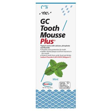 Buy GC Tooth Mousse Plus Mint 40g online at Chemist Warehouse