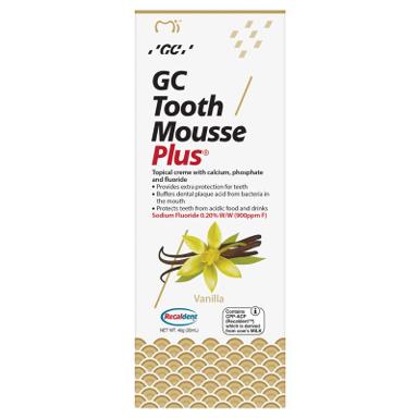 Buy GC Tooth Mousse Plus Vanilla 40g online at Chemist Warehouse