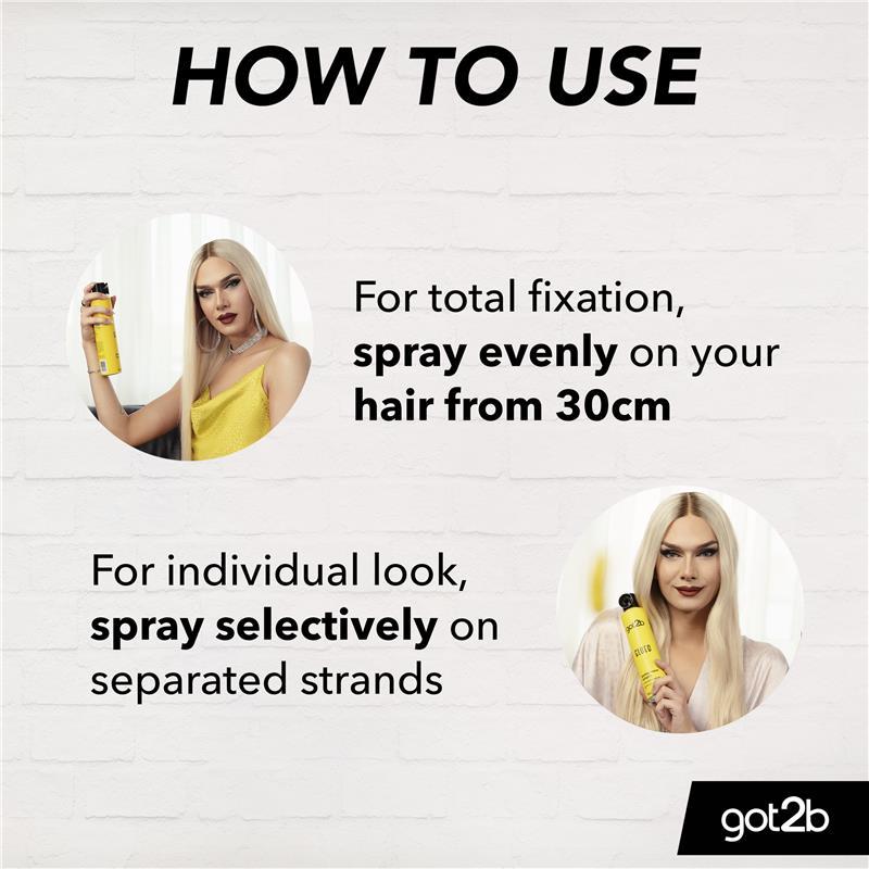 Buy Got2b Glued Hairspray 300ml online at Chemist Warehouse