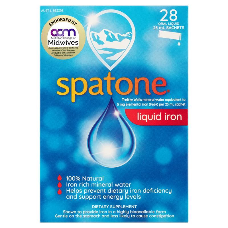 Buy Spatone Iron Supplement 28 Sachets online at Chemist Warehouse