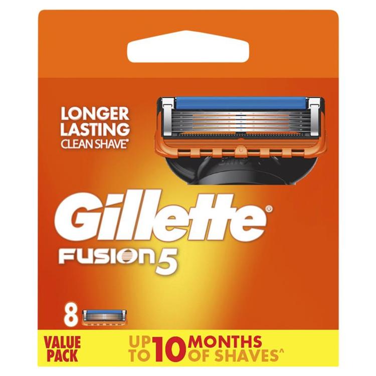 Buy Gillette Fusion Manual Razor Blades 8 Pack online at Chemist Warehouse