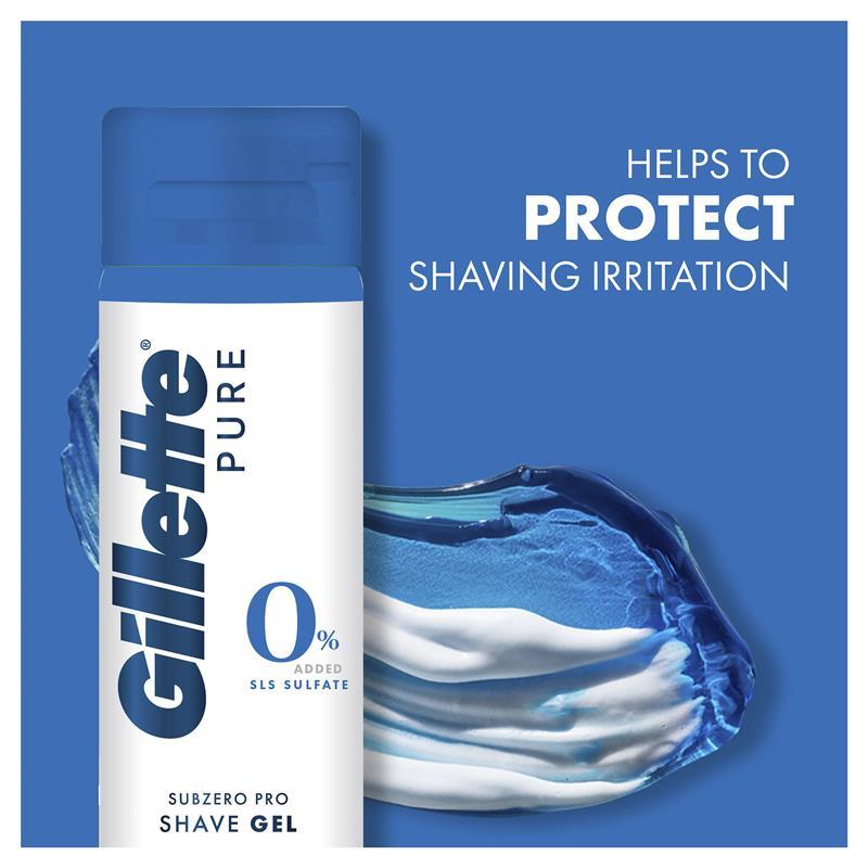 Buy Gillette Pro Shave Gel Icy Cool 195g online at Chemist Warehouse