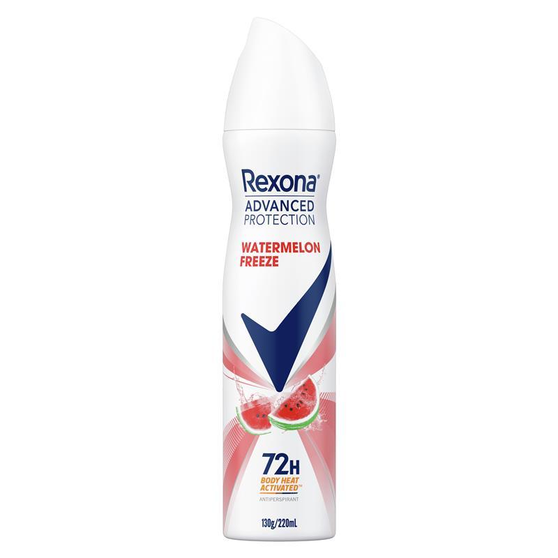 Buy Rexona Women Advanced Antiperspirant Aerosol Watermelon Freeze ...