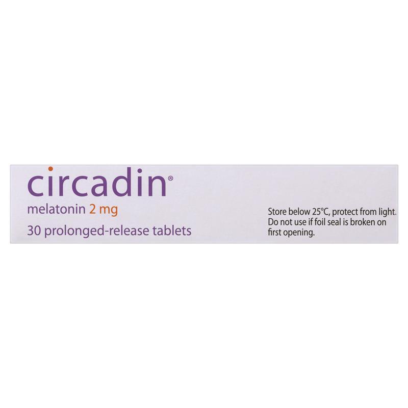 Buy Circadin 2mg Tablets 30 (Aged 55+ only) - Melatonin (S3) online at ...