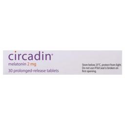 Buy Circadin 2mg Tablets 30 (Aged 55+ only) - Melatonin (S3) online at ...