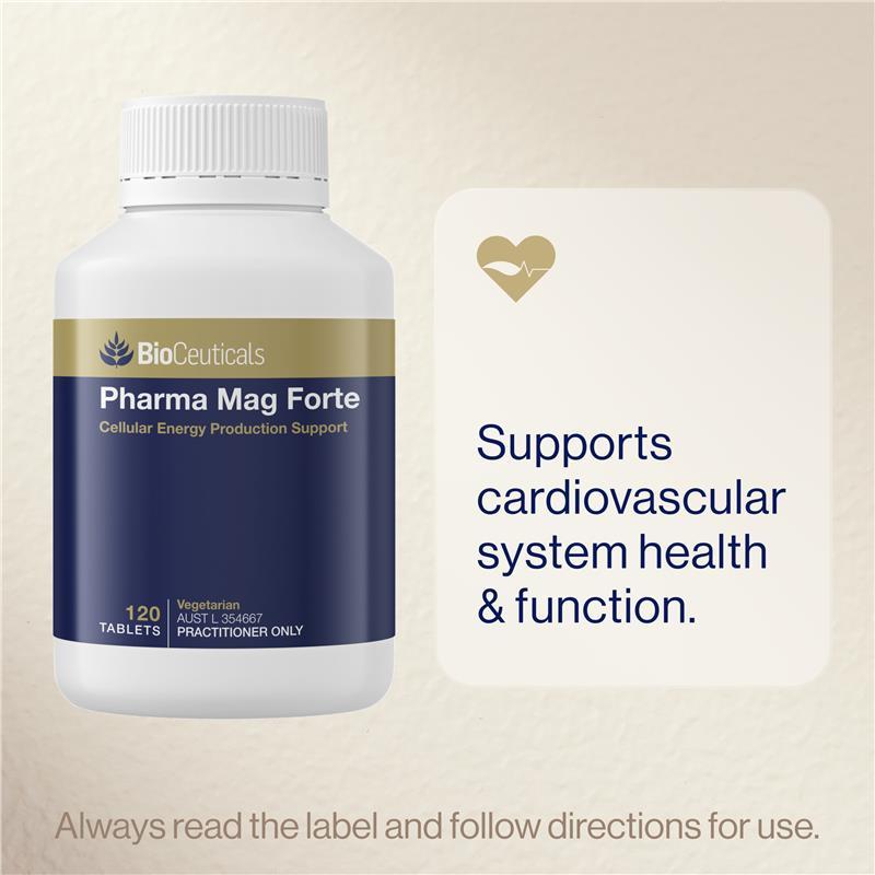Buy Bioceuticals Pharma Mag Forte 120 Tablet online at Chemist Warehouse