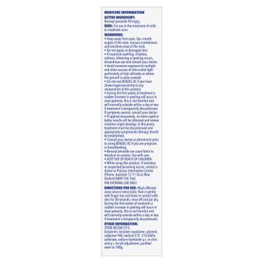 Buy Benzac AC Moderate Strength 5% Acne Wash 200ml online at Chemist ...