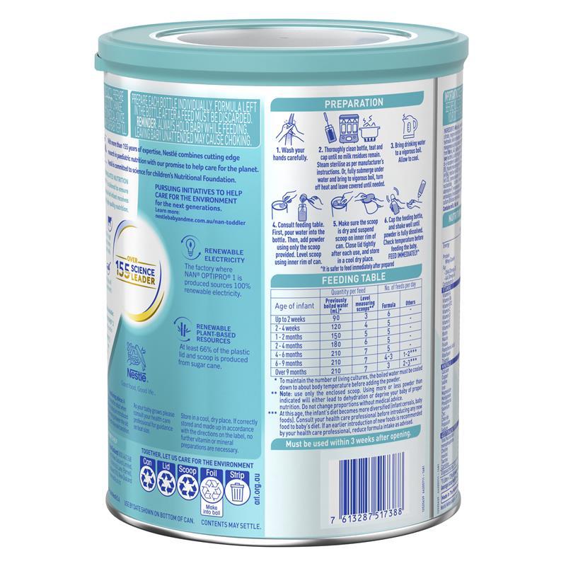 Buy Nestle NAN OPTIPRO 1 Premium Starter Baby Infant Formula Powder ...