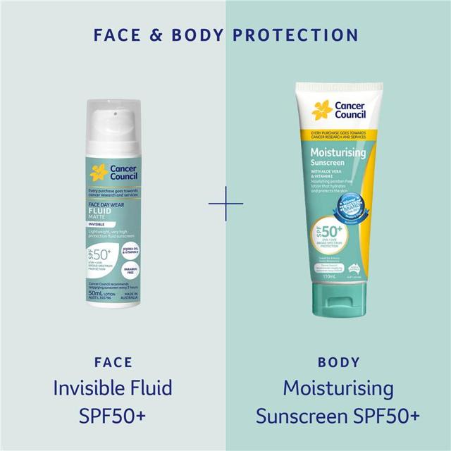 Buy Cancer Council SPF 50+ Moisturising Sunscreen 500ml online at ...