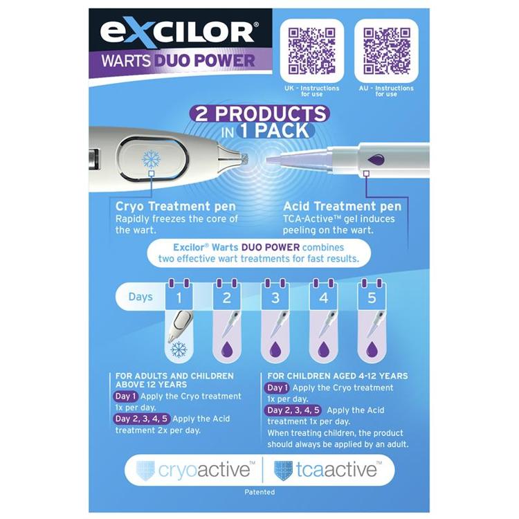 Buy Excilor 2 In 1 Warts Treatment 10ml online at Chemist Warehouse