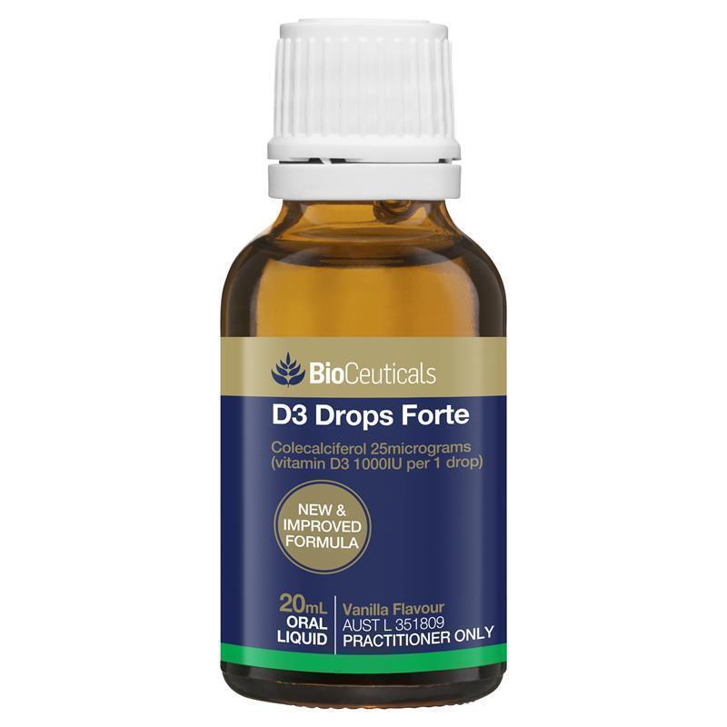 Buy Bioceuticals D3 Drops Forte 20ml New online at Chemist Warehouse