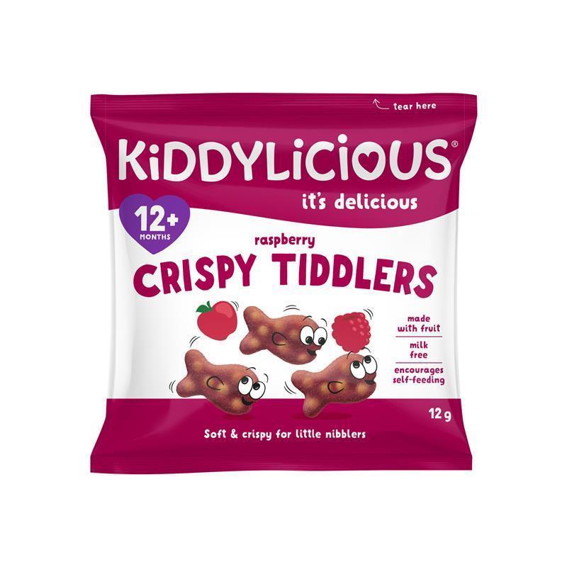 Buy Kiddylicious Crispy Tiddlers Raspberry 12g online at Chemist Warehouse