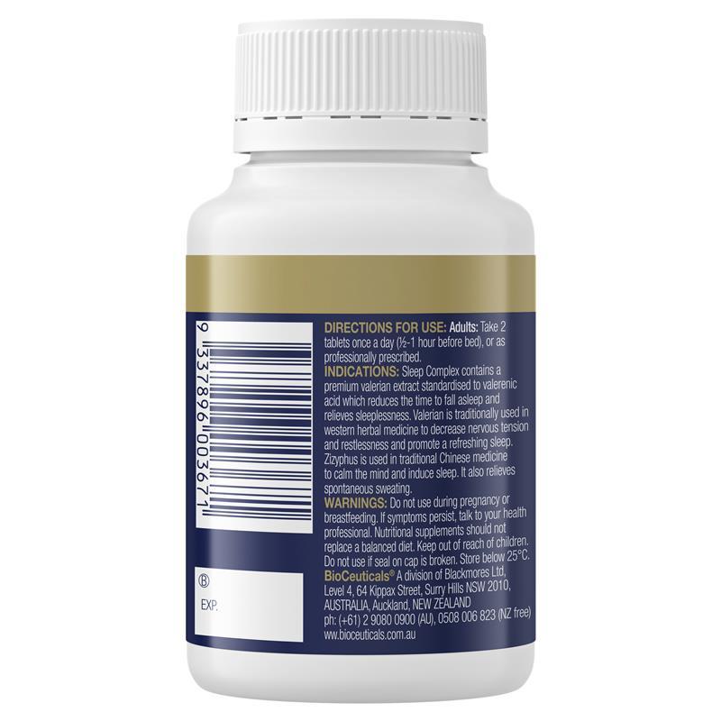 Buy Bioceuticals Sleep Complex 60 Tablets online at Chemist Warehouse