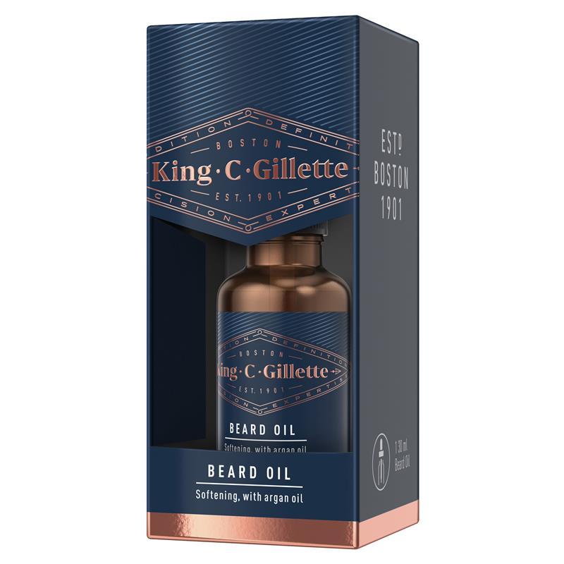 Buy King C Gillette Beard Oil 30ml online at Chemist Warehouse