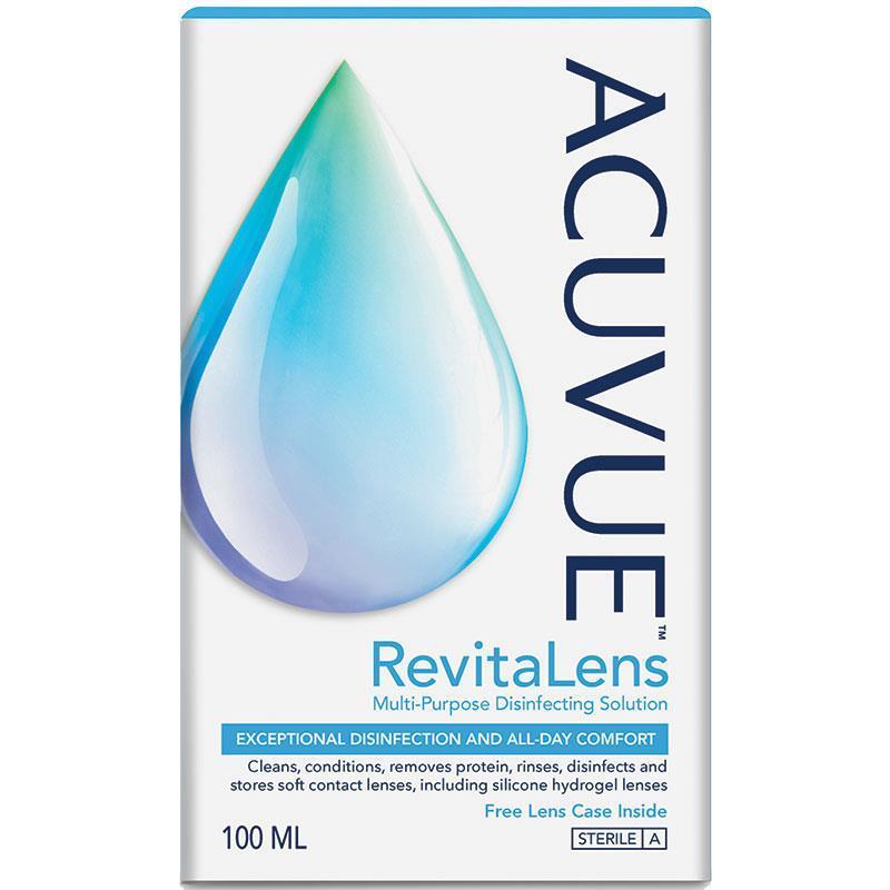 Buy Acuvue Revitalens Multi-Purpose Disinfecting Solution 100ml online ...