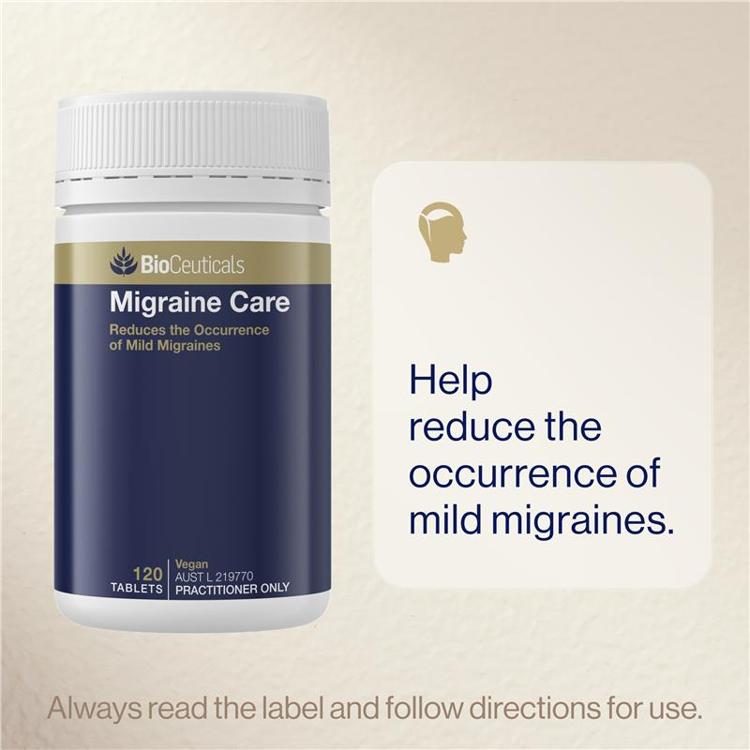 Buy BioCeuticals Migraine Care 120 Tablets online at Chemist Warehouse