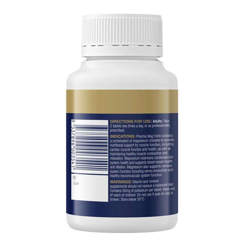 Buy BioCeuticals Pharma Mag Forte 60 Tablets online at Chemist Warehouse