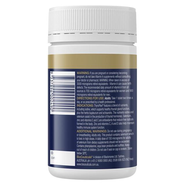 Buy BioCeuticals ThyroPlex® 120 Capsules online at Chemist Warehouse