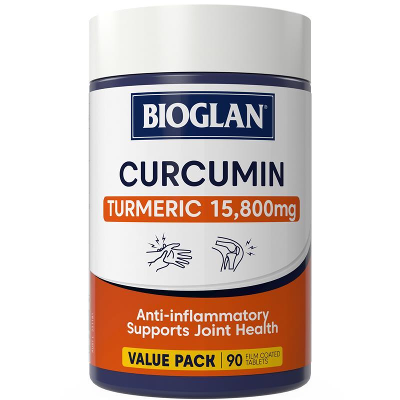 Buy Bioglan Curcumin 90 Tablets online at Chemist Warehouse