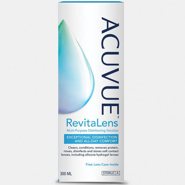 Buy Acuvue Revitalens Multi Purpose Disinfecting Solution 300ml online ...