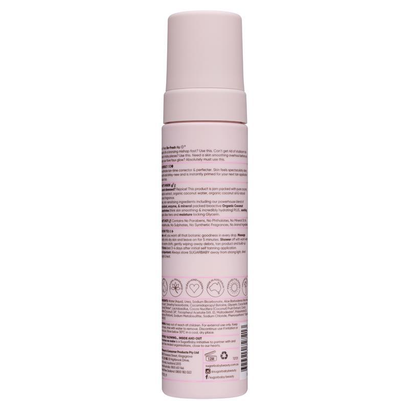Buy SugarBaby Glow To Go Faux Tan Eraser & Skin Primer Mousse 200ml ...
