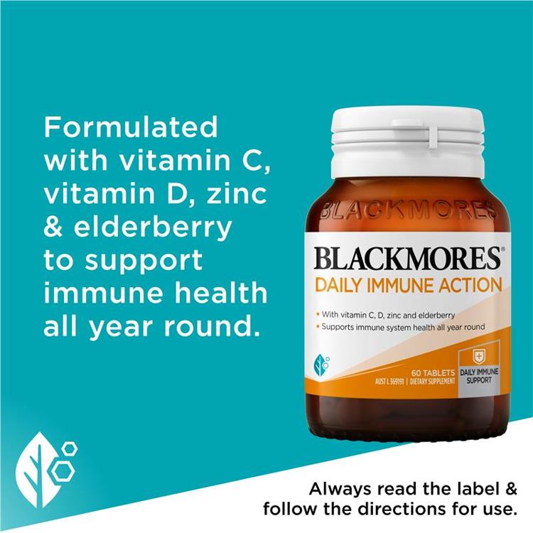 Buy Blackmores Daily Immune Action 60 Tablets online at Chemist Warehouse