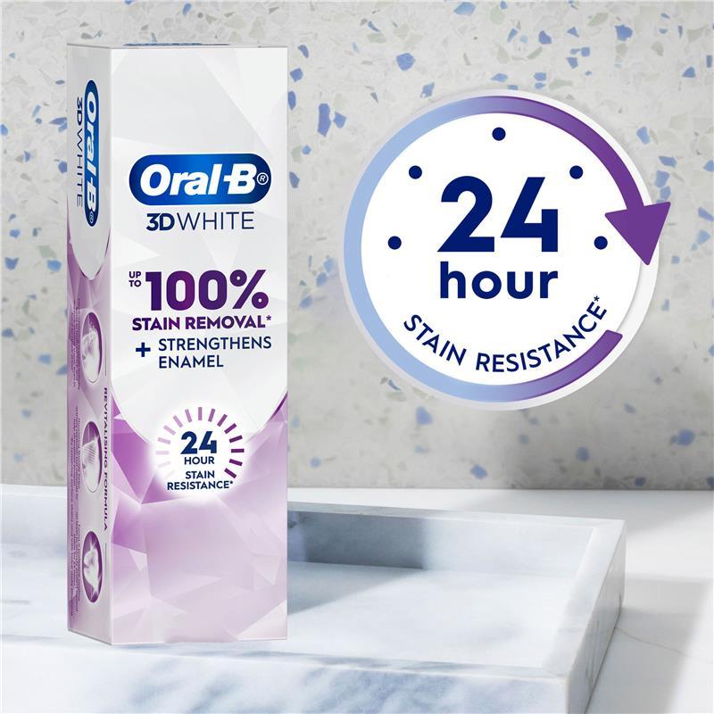 Buy Oral B Toothpaste 3D White Lasting Freshness Blast 95g online at ...