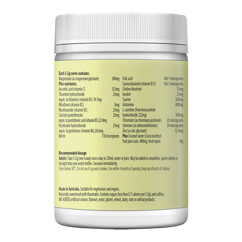 Buy Fusion Magnesium Advanced Powder Lemon-Lime 330g online at Chemist ...