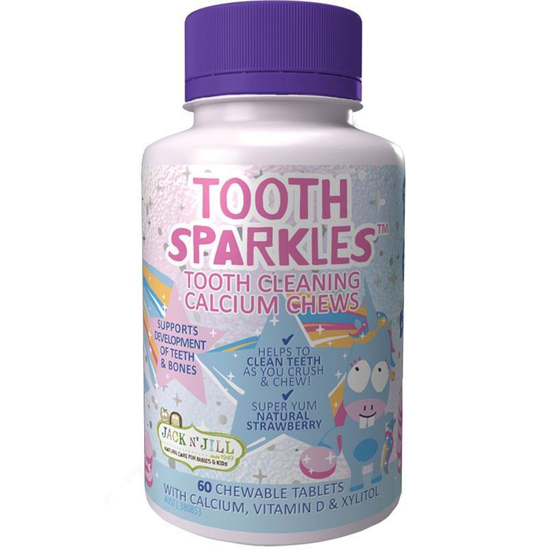 Buy Jack N Jill Tooth Sparkles 60 Chewable Tablets online at Chemist ...