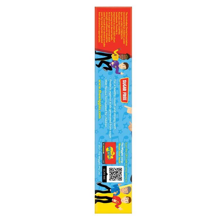 Buy Piksters The Wiggles Toothpaste Sugar Free Strawberry Ages 2-5 96g ...