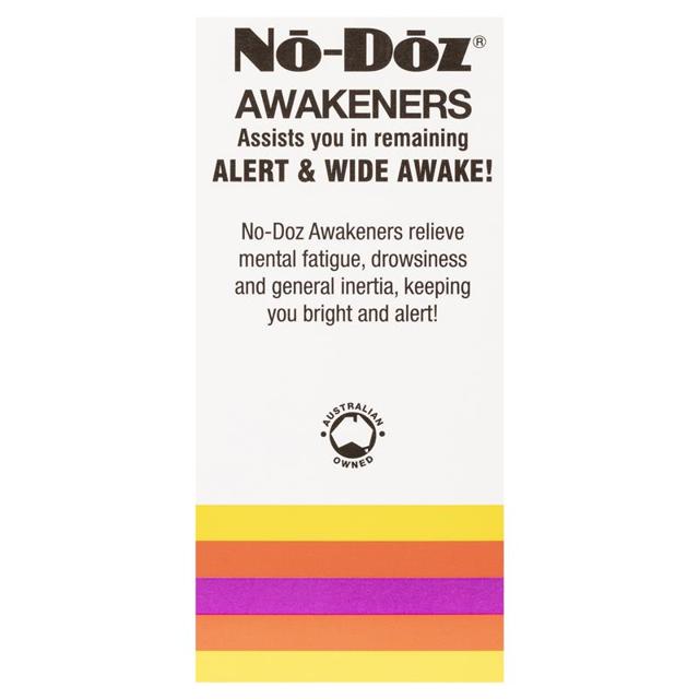 Buy No-Doz 100 Tablets online at Chemist Warehouse