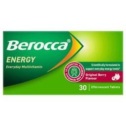 Buy Berocca Energy Original Berry 30 Effervescent Tablets online at ...