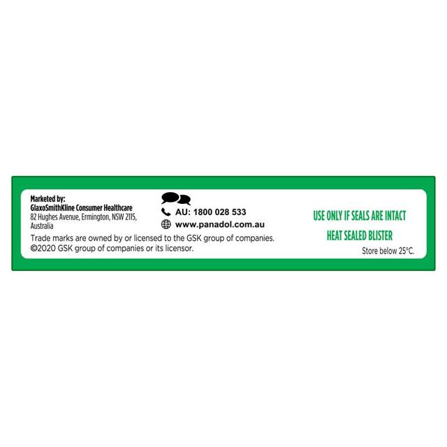 Buy Panadol 125mg 6 Months - 5 Years 10 Suppositories online at Chemist ...