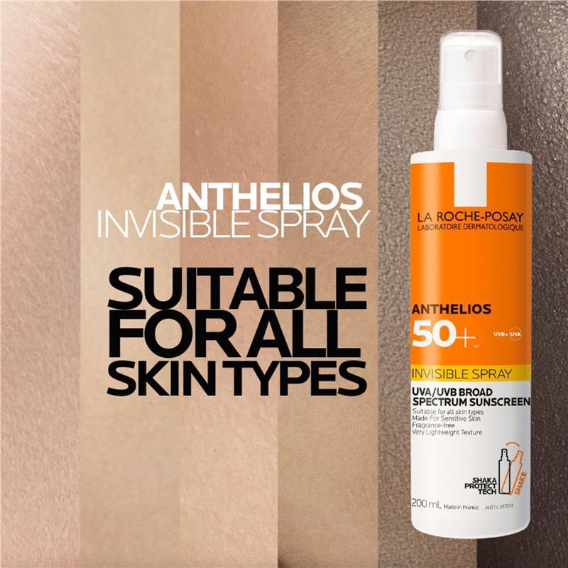 Buy La Roche Posay Anthelios Invisible Spray SPF50+ 200ml online at ...
