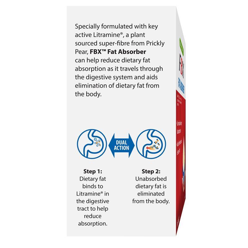 Buy FBX Fat Absorber 60 Tablets online at Chemist Warehouse