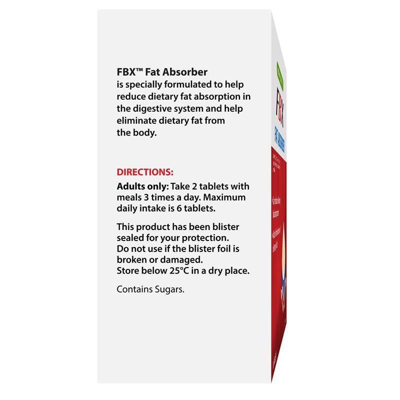 Buy FBX Fat Absorber 60 Tablets online at Chemist Warehouse